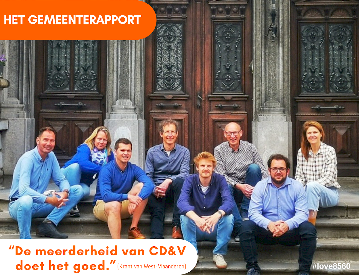 Een goed rapport voor ons bestuur - cd&v 8560